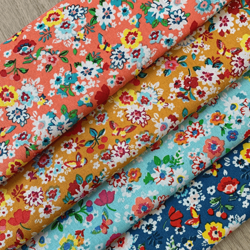 Notre collection de tissus fleuris – Inspiration Liberty – MFTA